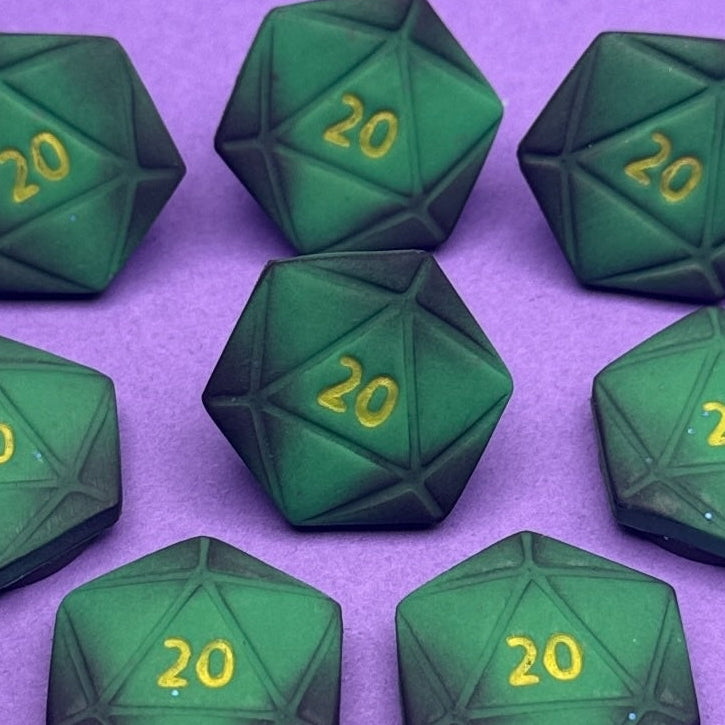 D20 Charm - Blight – Ithireal Dice & Atelier