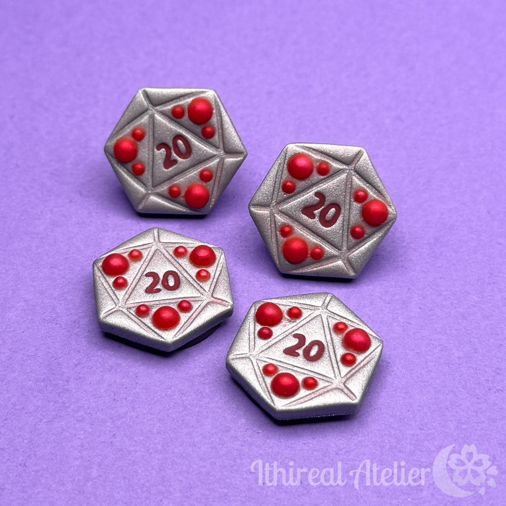 D20 Charm - Giant Spider (magnet) – Ithireal Atelier